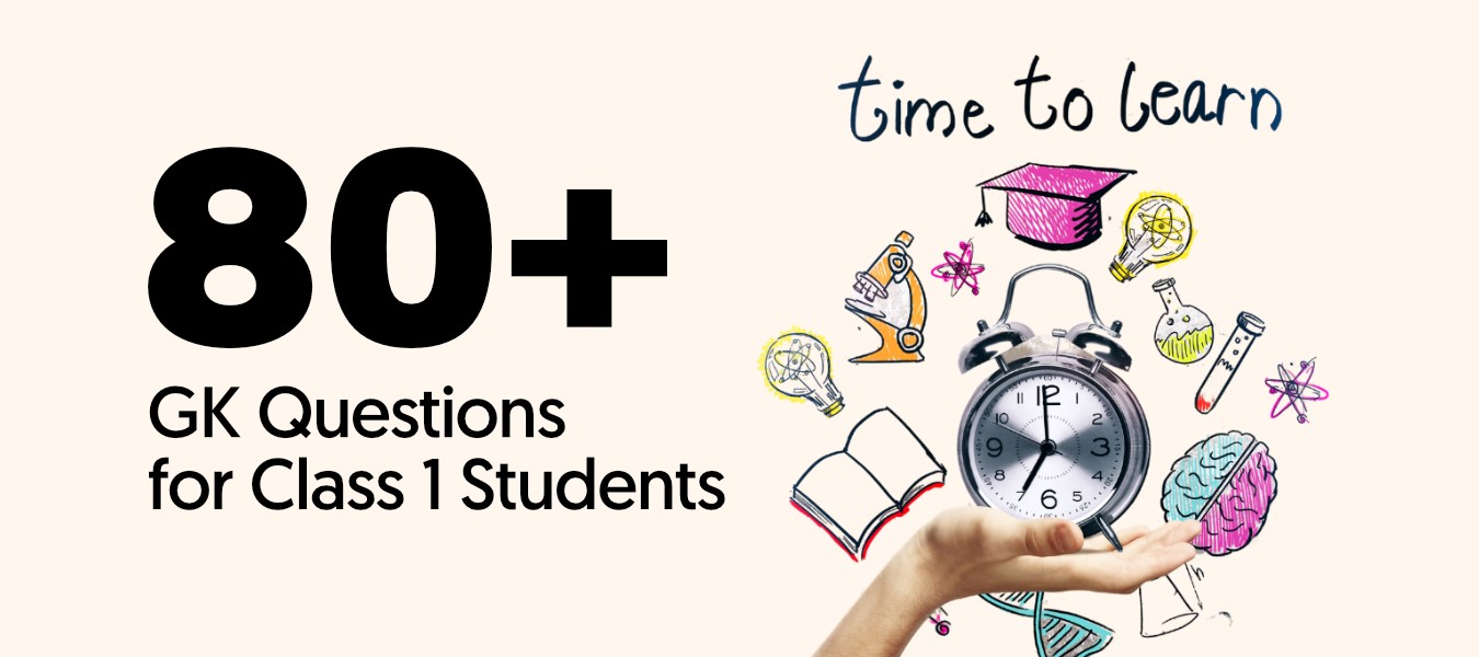 General Knowledge Questions For Class 1 The HDFC School